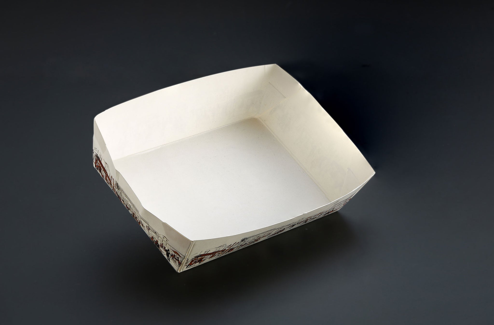 Liquid Proof Boat Tray – Foodpack Paper Products Pvt. Ltd.