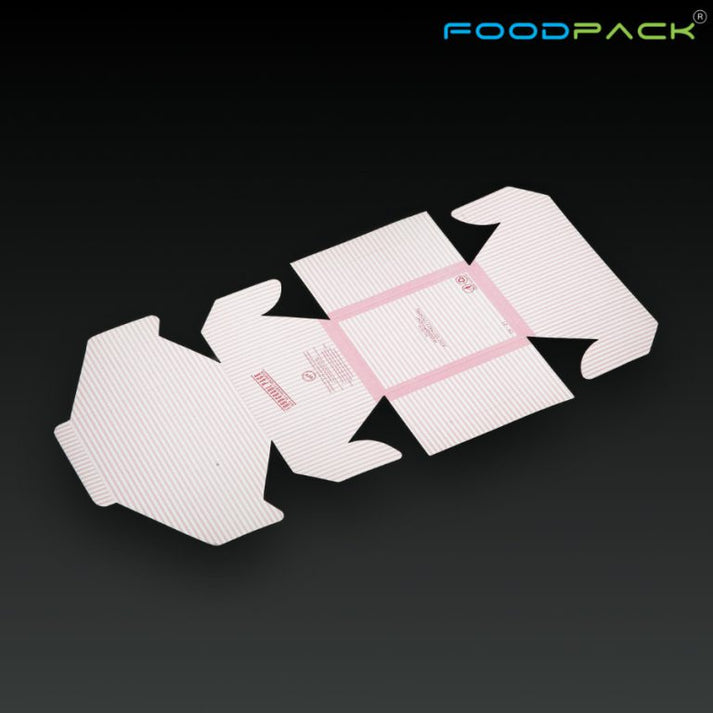 Pastry Box - Single Pastry (100x Pack) – Foodpack Paper Products Pvt. Ltd.